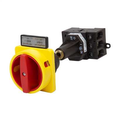 Salzer 63A 3 Pole Rotary Isolator Switch IP66 (3P63ASM) | CEF