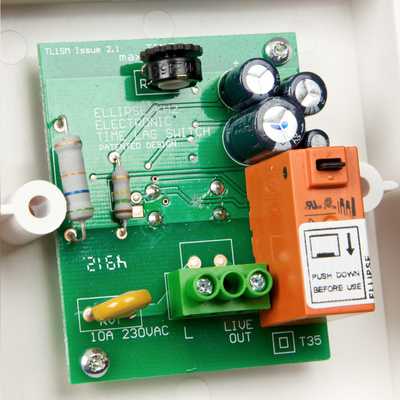 CP Electronics Push Button Ellipse Time Lag Switch (ELLIPSE) | CEF