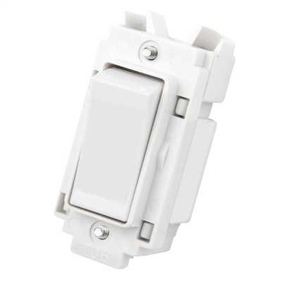 Crabtree 10A Single Pole 2 Way Grid Switch (4530) | CEF