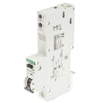 Crabtree Loadstar 20A Single Pole 1 Module 6kA Type C 30mA RCBO (6FSR20/30C) | CEF