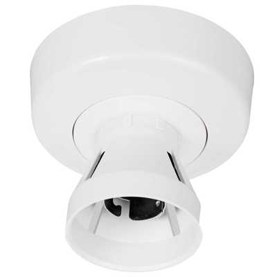 Deta Straight Batten Lampholder with Home Office Skirt (V1289) | CEF