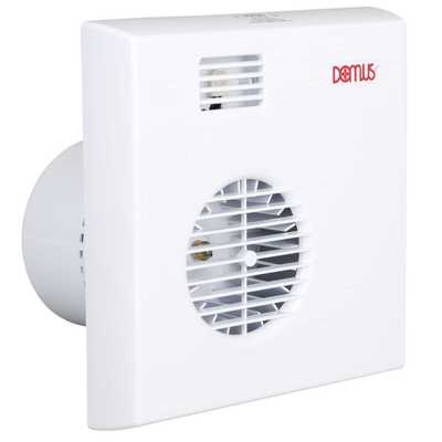 Domus Ventilation 100mm 4" Centrifugal Fan with Humidistat and Timer ...