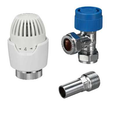 Drayton RT212 15mm Angled Thermostatic Radiator Valve White (08 09 015 ...