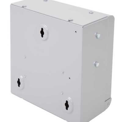 Eaton 6 Module Modular Enclosure with Din Rail Unglazed Door Grey ...