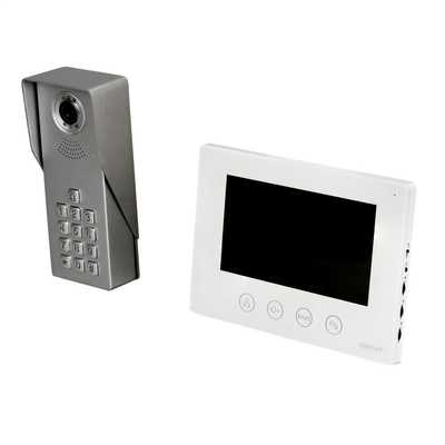ESP Aperta Colour Video Door Entry System with Keypad and White Monitor (APKITKP) | CEF