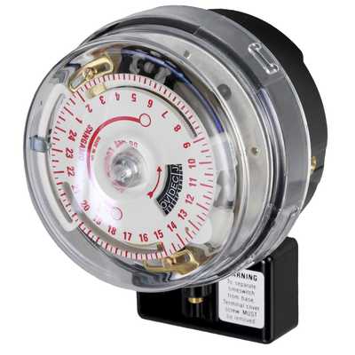 Sangamo 20A 3 Pin 24 Hour Solar Round Pattern Time Switch 1 On / Off ...