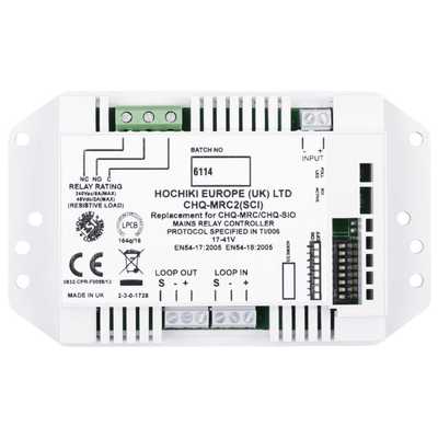 Hochiki CHQ-MRC-SCI Mains Relay Controller with Isolator (FDHRCMI) | CEF