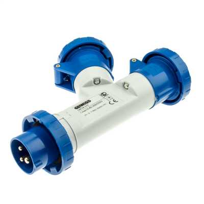 Gewiss 16A 2P+E 230V 2 Way Socket Outlet IP67 (GW64010) | CEF