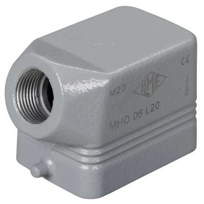 Ilme 44.27 M20 Hood with 2 Pegs Side Entry (MHO06L20) | CEF