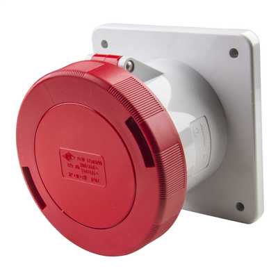 Ilme 125A 3P+N+E 415V Panel Mounted Socket IP67 (PEW12565PQ) | CEF