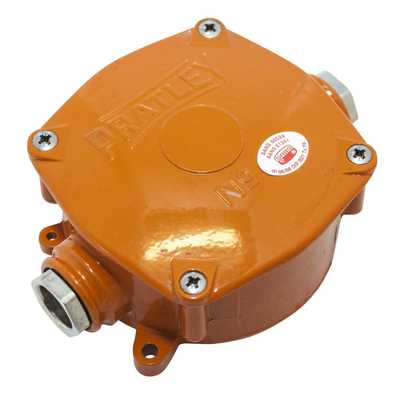 Pratley Two Way Size 0 Aluminium Alloy Junction Box Orange (08041) | CEF