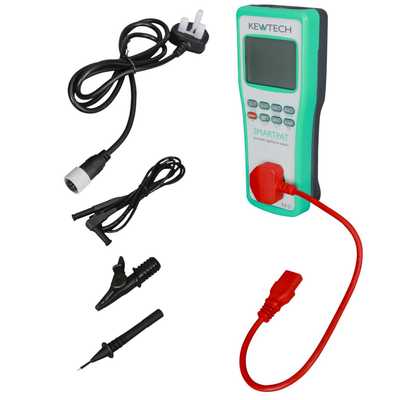Kewtech Battery Operated PAT Tester with Run Leakage and Remote APP ...