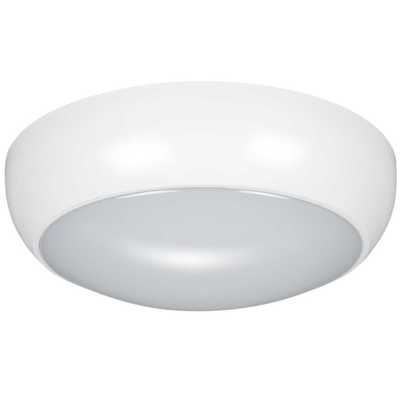 Robus 15W LED Golf Emergency Bulkhead with Microwave Sensor White 4000K (R150LEDES-01) | CEF