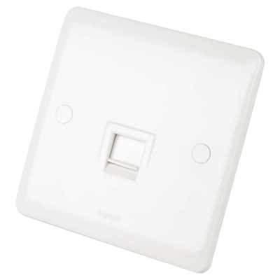 1 Gang RJ45 Data Socket White | CEF