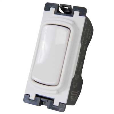 Legrand 20A Single Pole 2 Way Retractive Centre Off Grid Switch (735414 ...