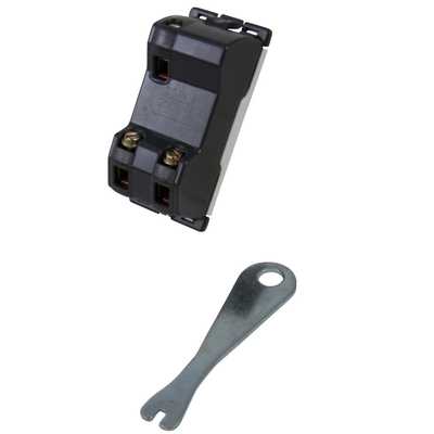 Legrand 20A Double Pole Key Grid Switch marked Emergency Light Test ...