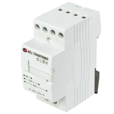 Lewden 230V Bell Transformer 8V/1A 2 Module (BT) | CEF
