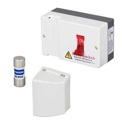 Lewden 80A DP Fused Switch (MSF) | CEF