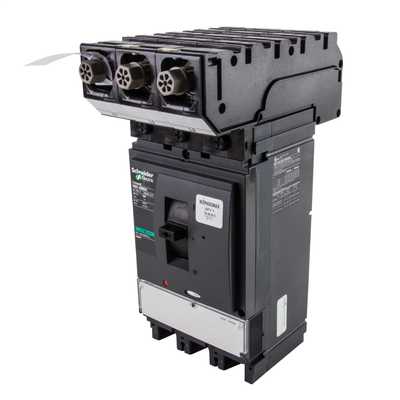 Merlin Gerin 6 Way 400 / 630A 36kA TP+N MCCB Panelboard without Incomer ...