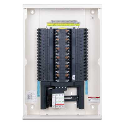 Schneider Merlin Acti9 Isobar P 12 Way 125A TP+N Type B Meter Ready ...