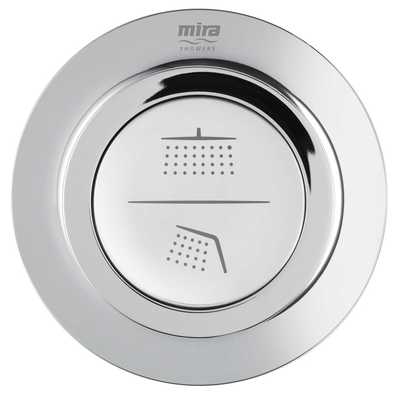 Mira Mode Dual Ceiling Fed Shower Pumped for Gravity App Controlled (1. ...
