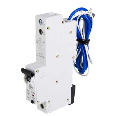 MK Sentry 6A Single Pole 1 Module B Curve 6kA 30mA Type AC RCBO (7932S) | CEF