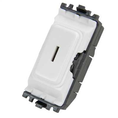 MK Grid Plus 20A 2 Way Key Grid Switch (K4898WHI) | CEF