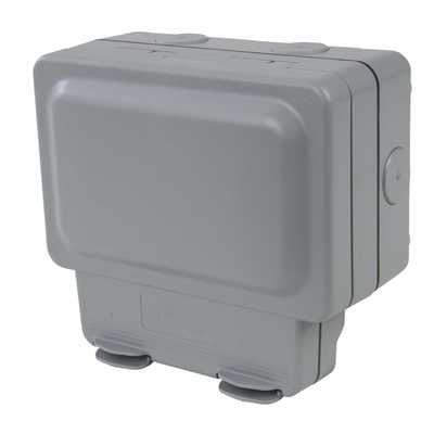 MK Masterseal Plus 13A DP 2 Gang Passive RCD Switched Socket ...