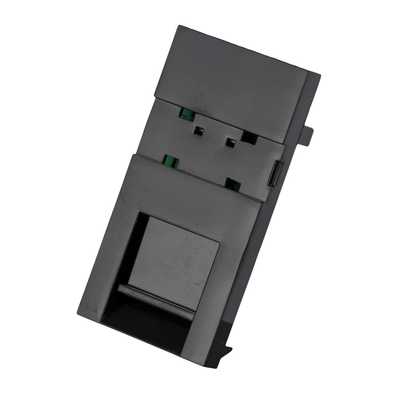 MK Logic Plus RJ45 CAT5E Euro Module Black (K5845BLK) | CEF