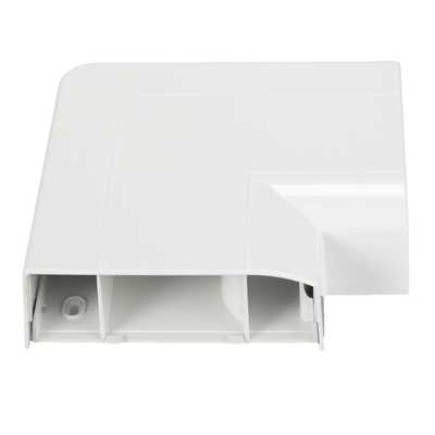 MK Prestige 3D Dado Flat Angle White (Sold in 1's) (VP185WHI) | CEF