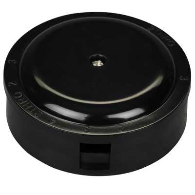 Knightsbridge 30A 3 Terminal Junction Box Black (SN8430B) | CEF