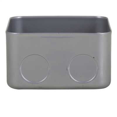 Knightsbridge 1 Gang 44mm Deep Surface Mounting Box Metal Clad (M8700 ...