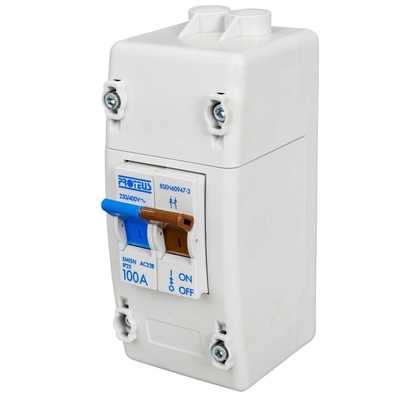 Proteus 100A DP Electricity Meter Isolator Switch - LHS Neutral (EMISN ...