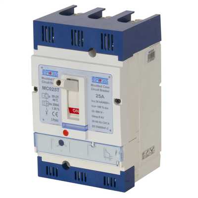 Proteus 25A Triple Pole 36kA MCCB (MC025T) | CEF