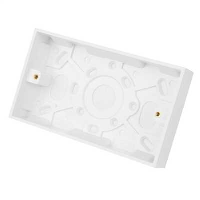 25mm x 16mm/16mm x 16mm Mini Trunking Ceiling Rose Adaptor White (Sold ...