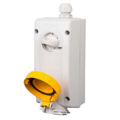 Scame ADVANCE 2 32A 2P+E 110V Interlocked Socket IP67 (561.3270) | CEF