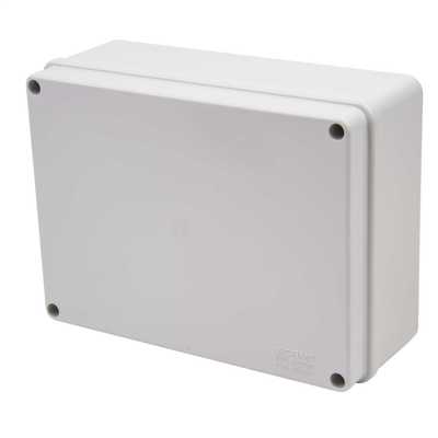 Scame 190mm x 140mm x 70mm PVC Adaptable Box Grey IP56 (686.207) | CEF
