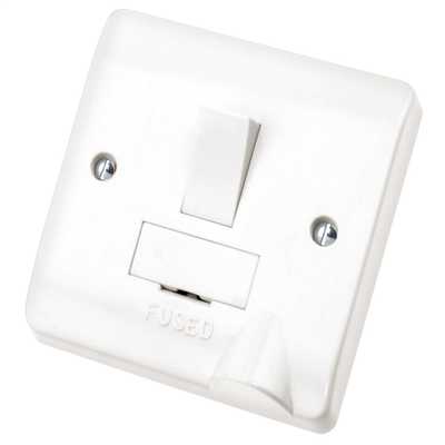 13A DP 2 Gang Double Switched Socket White | City Electrical Factors