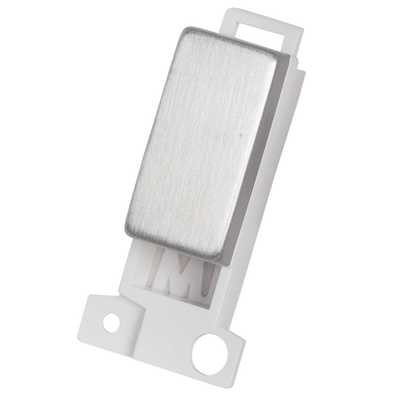 Scolmore Click Mini Grid 1 Module Blank Stainless Steel (MD008SS) | CEF