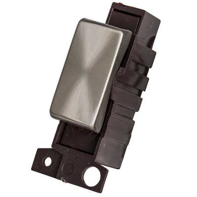 Scolmore Click Mini Grid 10A 3 Position Retractive Switch Module Satin ...