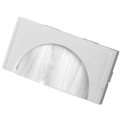 Scolmore Click New Media 1 Euro Brush Module White (MM550WHWH) | CEF