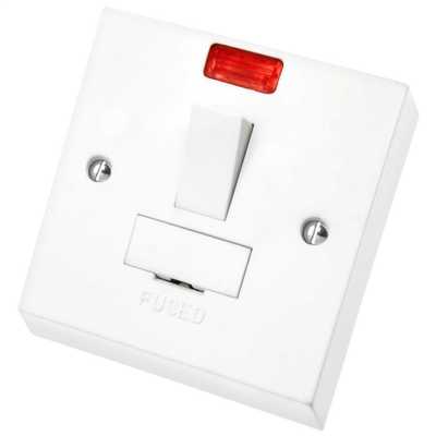 Scolmore Click Polar 13A DP Switched Fused Spur with Neon and Flex ...