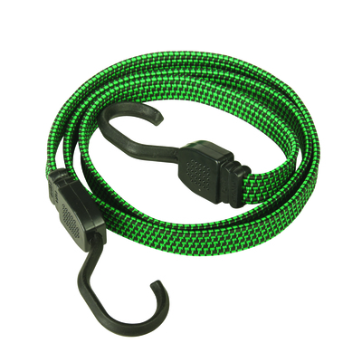 Silverline 889mm Flat Bungee Cord Green and Black (785869) | CEF
