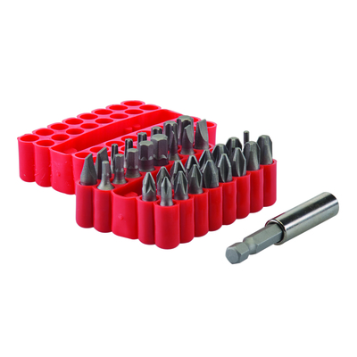 Silverline 25mm Cr-V Screwdriver Bit Set 33 Piece (SB09) | CEF