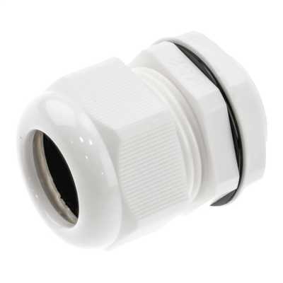 Engex 32mm IP68 Nylon Compression Gland White (Pack of 10) (HAM32W) | CEF