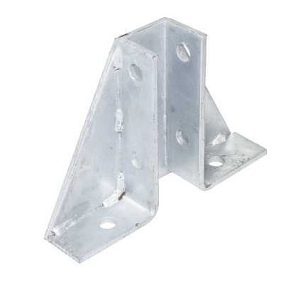 Tamlex Gusset Base Plate Bracket for Strut (Sold in 1's) (TB213) | CEF