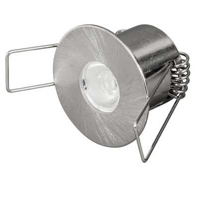 Starlite 1W LED Mini Fixed Downlight Satin Nickel 4000K (TLED-001SN) | CEF