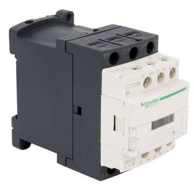 Schneider Telemecanique TeSys D 9A Contactor 3 Pole 3 NO Contacts 24V ...