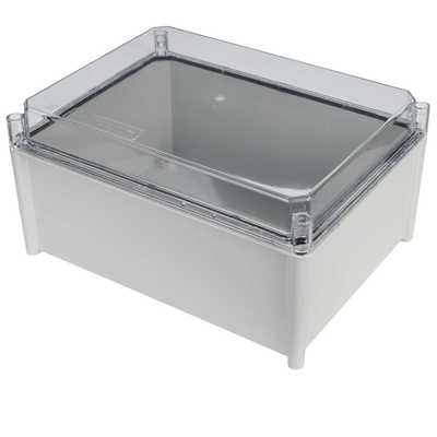 Schneider Sarel 270mm x 360mm x 180mm GRP Enclosure with Transparent ...