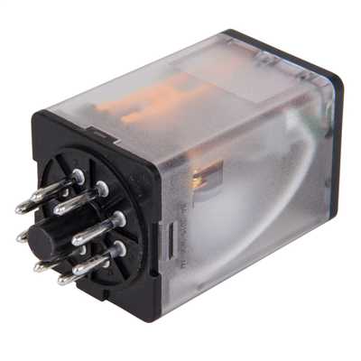 Schneider Telemecanique 8 Pin 12V 10A DC Universal Plug-in Relay ...
